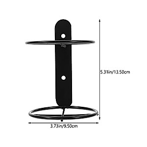 Hemoton Wall Mounted Wine Shelf 2Pcs Wall Wine Holder Wall Single Bottle Rack Wall Wine Rack Wine Storage Rack for Home Bar Wine Holder Wall Mounted