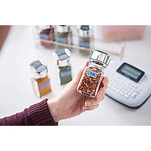 Brother PT-M95 Label Maker, P-Touch Label Printer, Handheld, QWERTY Keyboard, Up to 12mm Labels, Includes 12mm Black on White Tape Cassette