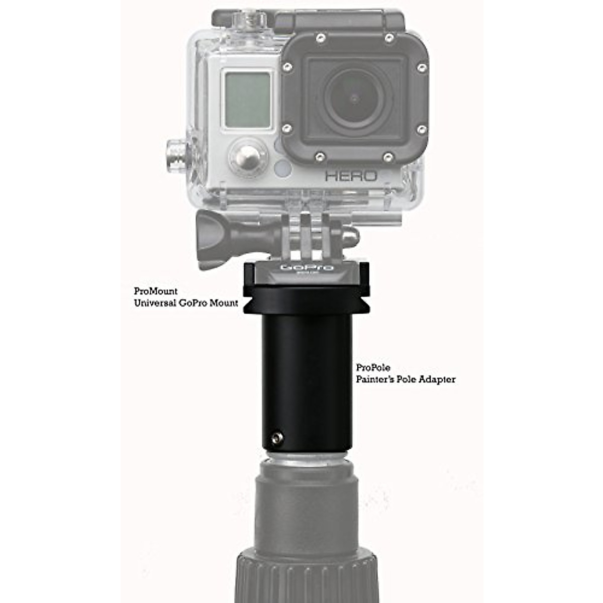 ProPole - Painter's Pole Adapter - Made in The USA - Camera Monopod, Selfie Stick, Extension Pole, Telescoping Pole