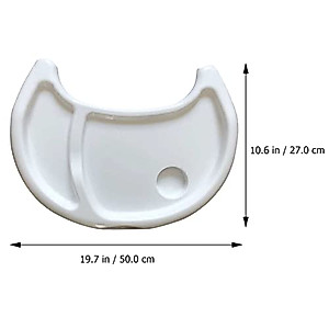 Snack Booster Fast Dining Tray Clip On High Chair Tray Removable Dining Tray for Hook on High Chair Supplies Hook on Chair Tray