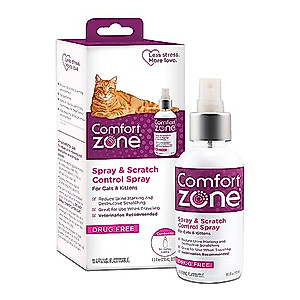 Comfort Zone Cat Calming Spray: Value Size (4 oz)