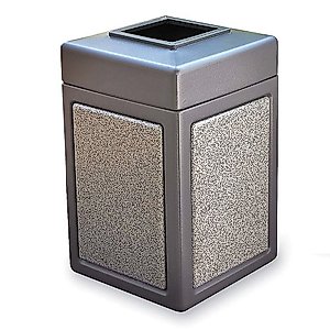 Commercial Zone 38 Gallon StoneTec Panel Color: Beige with Riverstone, 720315