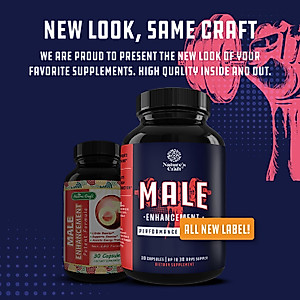 Natural Halal Male Enhancement Supplement for Increased Energy and Drive with Pure Maca Root Fenugreek Extract and Tongkat Ali Powder Best Stamina Booster