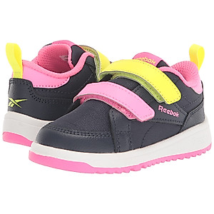 Reebok Kids WeeBok Low Sneaker, Gable Grey/Blue Slate/White, 6.5 US Unisex Infant