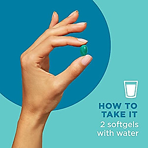 OLLY Ultra Strength Goodbye Stress Softgels, GABA, Ashwagandha, L-Theanine and Lemon Balm, Stress Relief Supplement - 60 Count