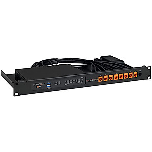 SonicWall TZ370 TotalSecure 1YR Essential Edition + Rackmount.IT Rackmount Kit RM-SW-T10 (02-SSC-6817 + RM-SW-T10)