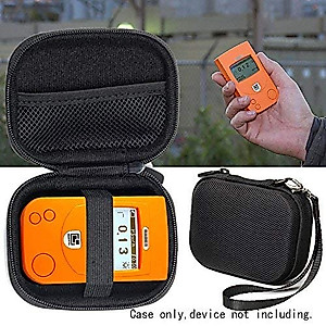 Radiation Detector Case for RADEX RD1212 Advanced, RD1212-BT Advanced Radiation Detector, RD1503+with, w/o Dosimeter, RD1706 Geiger Counter, Dosimeter w/ Bluetooth, mesh accessories pocket