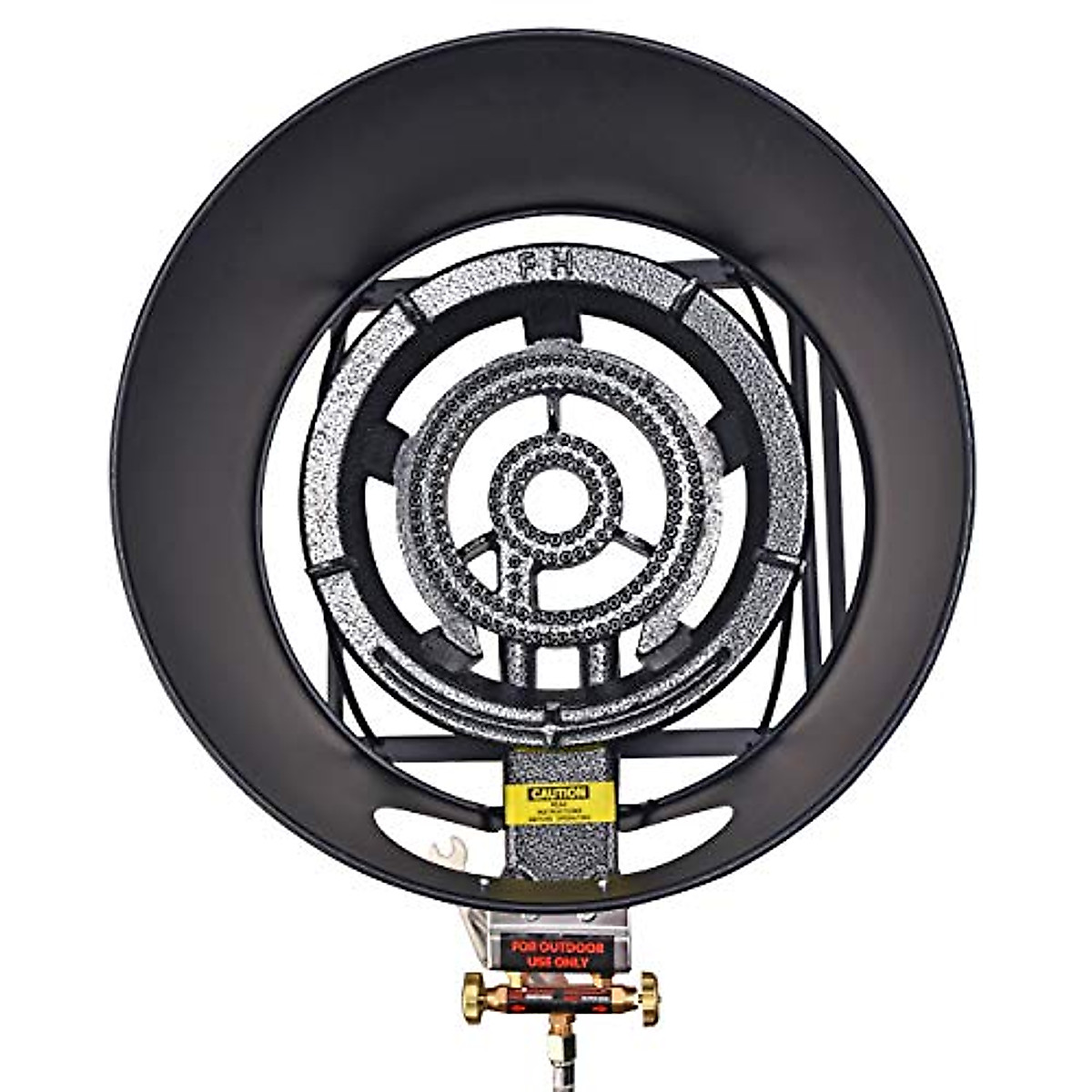 ARC, 23" Heavy Duty Stainless Steel Concave Comal Set with 80,000BTU Propane Burner Stove and Burner Stand, Discada Disc Cooker, Great for Backyard and Outdoor Cooking