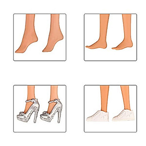 BARWA 40 PCS Doll Accessory Bags Crown Necklace Comb for 11.5 inch Doll Xmas Gift