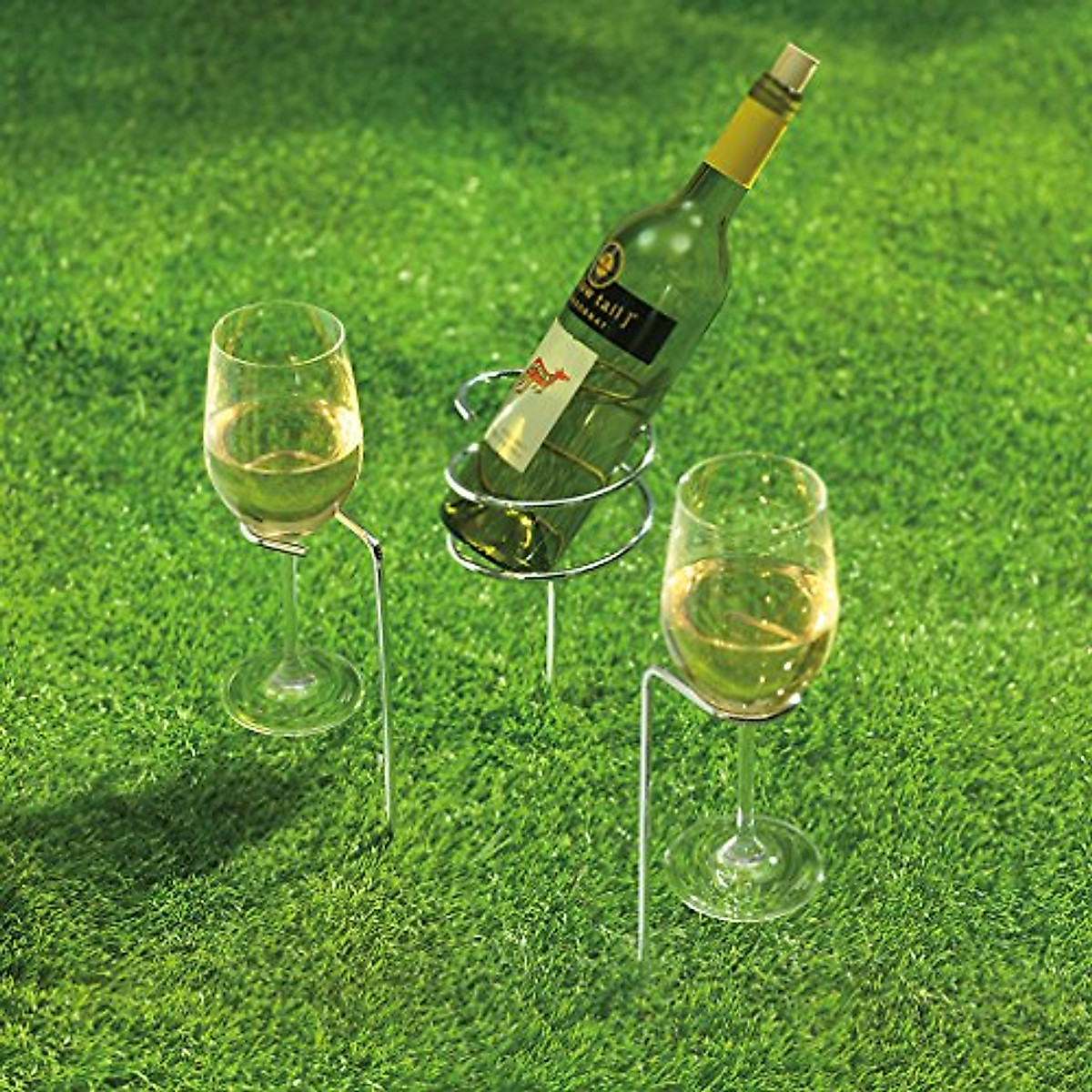 Tovolo 205300C Wine Bottle Holder, One, Chrome