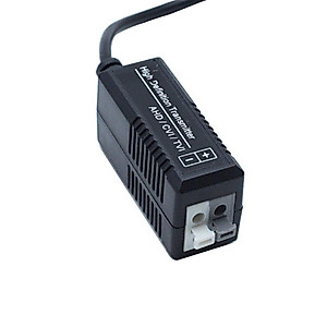 Sscon 4pcs High Definition Passive Video Transmitter for Camera System Male BNC to UTP CAT 5/5e/6 Cable