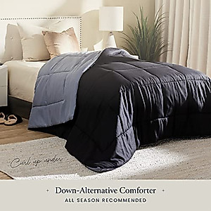 BELADOR Queen Comforter All-Season Duvet Insert Queen Size Bed Comforter - Down Alternative Comforters, Mid-Plush Lightweight Comforter, Box Quilted Siliconized Fiberfill Oeko-Tex Hotel Comforter