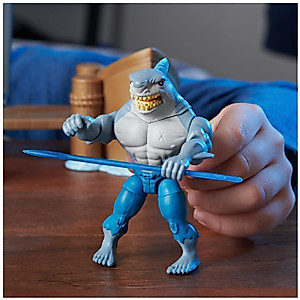 DC Comics, Gotham City Harbor Chaos Playset | 4-inch Batman, Aquaman, King Shark Action Figures | Kids Toys for Boys and Girls Ages 3 and Up (Amazon Exclusive)