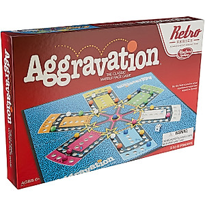 Hasbro Gaming Aggravation Game Retro Series 1989 Edition (Amazon Exclusive)