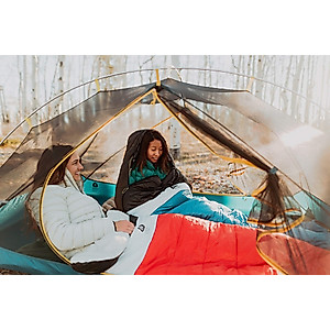 Sierra Designs Synthesis 20 Degree Sleeping Bag, Women's Mummy Style Camping & Backpacking Sleeping Bag