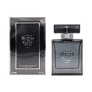 WEITING Johan Rich Black ICONE B 3.0 Oz / 90 Ml for Men