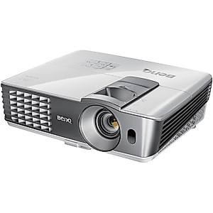 BenQ DLP HD 1080p Projector (W1070) - 3D Home Theater Projector with Lens Shift Technology and RGBRGB Color Wheel