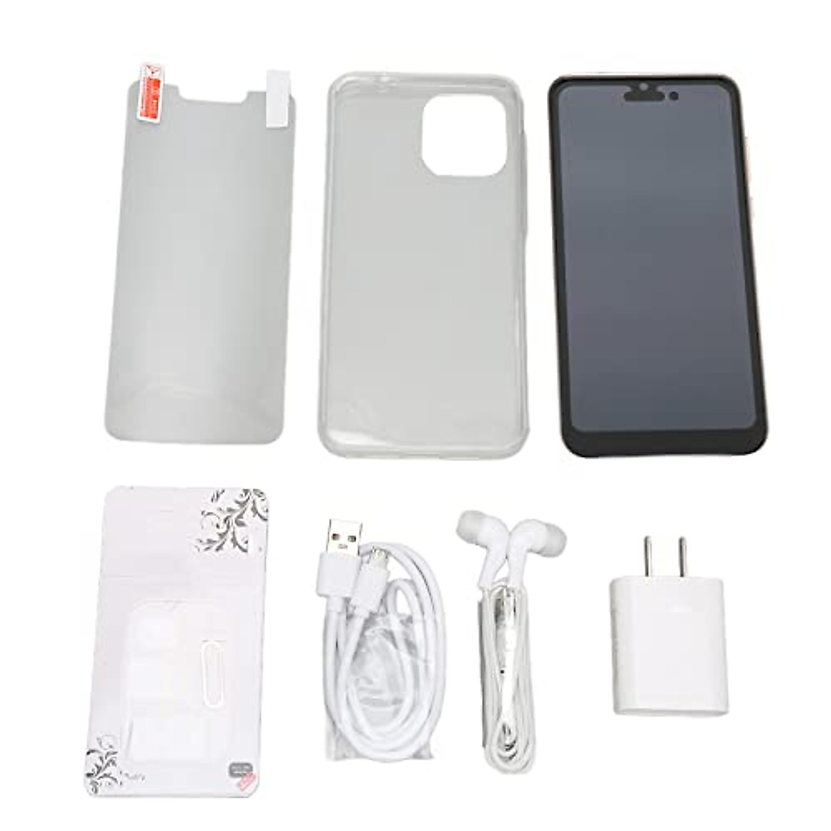 Unlocked Smartphones, I14 Pro Max Android 11, 128GB Unlocked Smart Phone 6.1inch HD Full Screen Phone Dual SIM Card Mobile Cellphones, Face ID Unlocked Cell Phone 4G with 4000mAh Large Battery(gold)