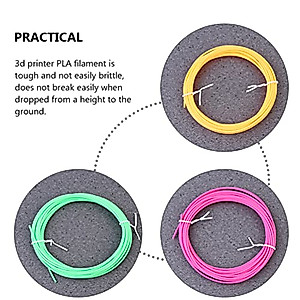 10pcs 3d printing line impresora 3d 1.75mm filament 3d pen accessories 3d printing filament 3d pen mat 3d pen filament refills 3d pen for kids printers print line 3d printer pla