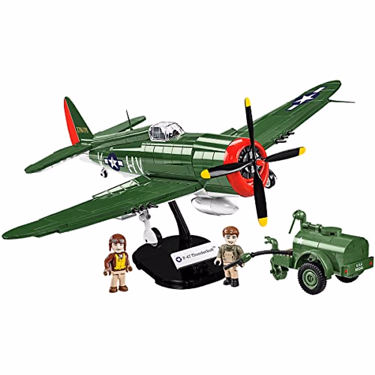 COBI Historical Collection WWII P-47 Thunderbolt™ & Tank Trailer Executive Edition