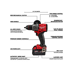Milwaukee M18 FUEL 1/2-in. Drill/Driver Kit