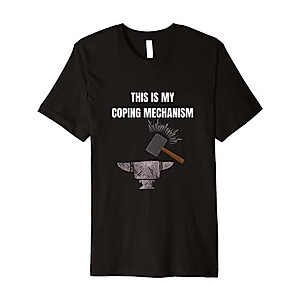 Blacksmithing Hammer Blacksmith Hand Forging Tools Premium T-Shirt