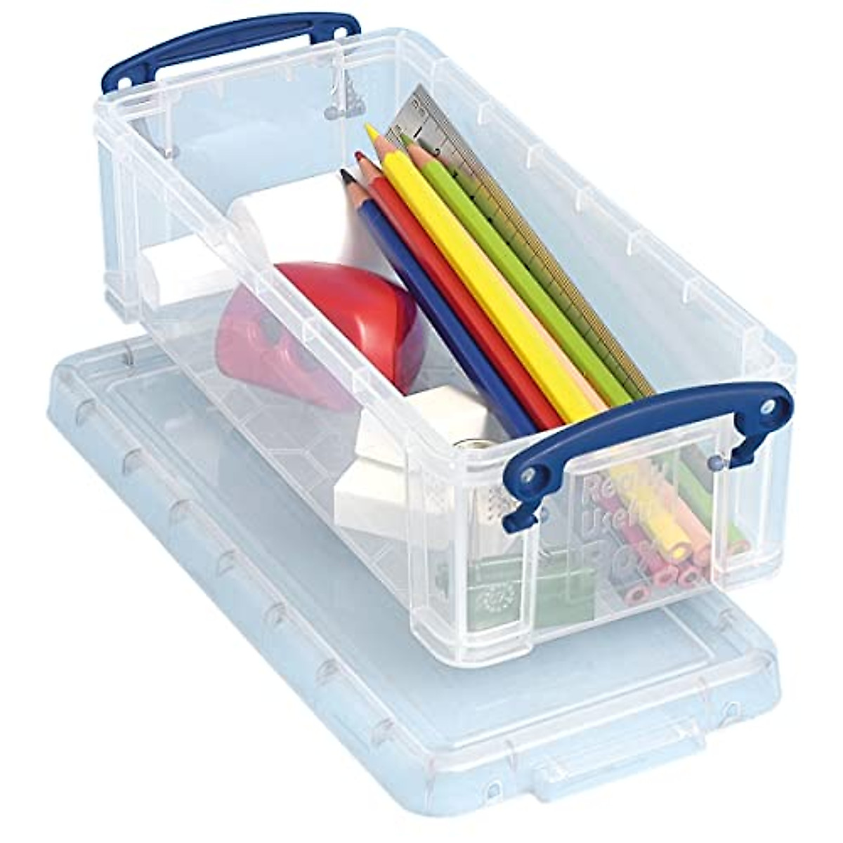 Really Useful Storage Box 0.9 Litre Clear Ref 0.9C