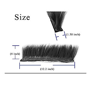 HHongJM Helmet Hawks Motorcycle Helmet Mohawk Synthetic Wigs