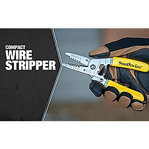 Southwire - 58278140 Tools & Equipment S1018STR Wire Stripping Tool, Wire Stripper and Wire Cutter for 10-18 AWG Solid Wire and 12-20 AWG Stranded Wire