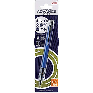 uni Kuru Toga Advance - Auto Lead Rotating Mechanical Pencil, 0.5mm (Navy)