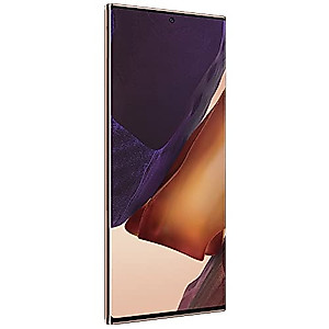 Samsung Electronics Galaxy Note 20 Ultra 5G Factory Unlocked Android Cell Phone | US Version | 128GB of Storage | Mobile Gaming Smartphone | Mystic Bronze (Renewed), SM-N986UZNAXAA