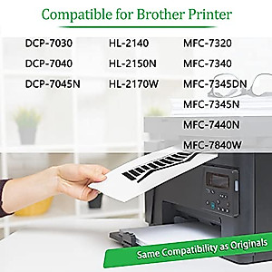 greencycle Compatible Toner Cartridge Replacement for Brother TN360 TN-360 TN330 Use for HL-2140 HL-2170W MFC-7840W MFC-7340 MFC-7440N MFC-7345N DCP-7040 Printer (Black, High Yield, 10-Pack)