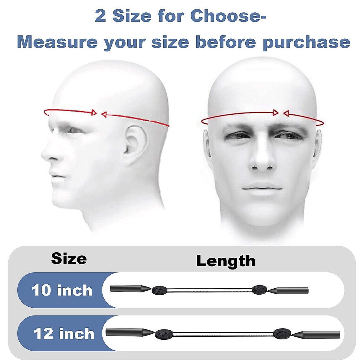 ANYGIFT Glasses Strap for Kids 3 Pack, Toddler Glasses Holder Strap Kids Eye Glasses Strap Adjustable Sunglass Strap for Kids Boys Girls Eye Glass String Strap((7-10 Inch))