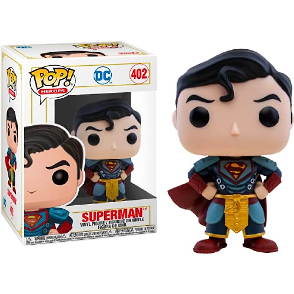 POP DC Comics: Imperial Palace - Superman Funko Vinyl Figure (Bundled with Compatible Box Protector Case)
