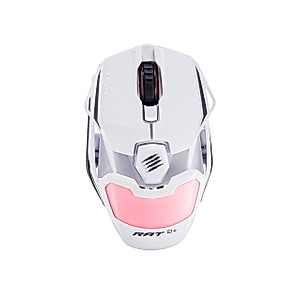 MadCatz R.A.T. 2+ Optical Gaming Mouse, White