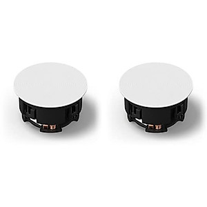 Sonos In-Ceiling Speakers - Pair Of Architectural Speakers By Sonance For Ambient Listening