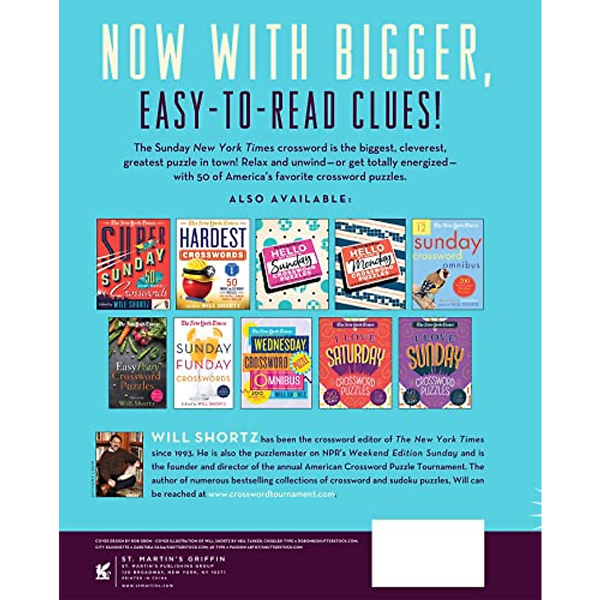 The New York Times Super Sunday Crosswords Volume 15: 50 Sunday Puzzles (New York Times Super Sunday Crosswords, 15)