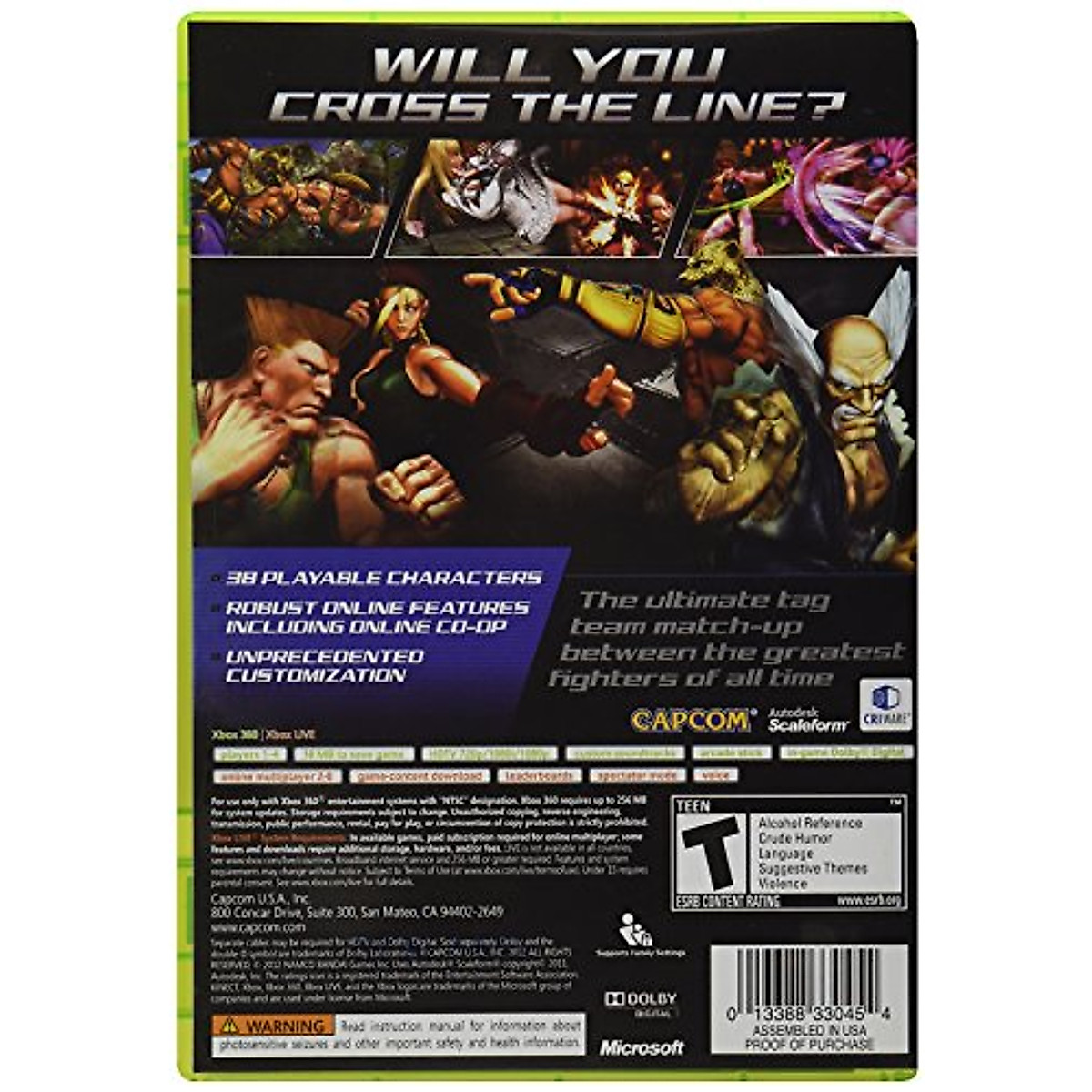 Street Fighter X Tekken - Xbox 360