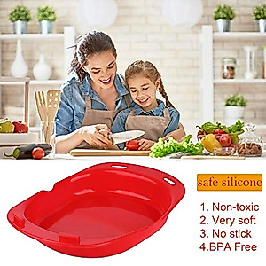 JISON21 Silicone Omelette Maker Oven Non Stick Microwave Egg Cooker to Make Egg Roll Egg Pancake Molds Quick Egg Maker for Egg Mcmuffins