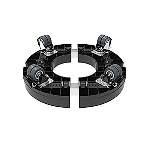 Adjustable Plant Stand (15-20’’) with Wheels Large Potted Planter Plant Stand on Wheels Pound Heavy Duty Plant Dolly Movable Plant Caddy Adjustable Rolling Tray Coaster…