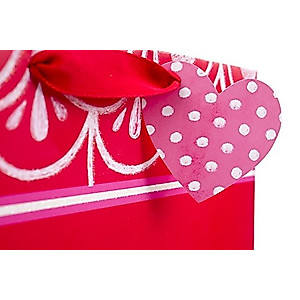 Hallmark 15" Extra Large Gift Bag with Tissue Paper (Happy Valentine's Day)