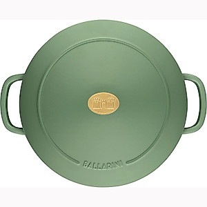BALLARINI Bellamonte Cast Iron 6-qt Round Dutch Oven - Saggio Green