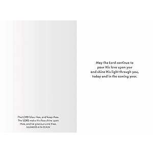 DaySpring - For Someone Special - Birthday – King James Version – 4 Design Assortment with Scripture – 12 Boxed Birthday Cards & Envelopes (J9175)