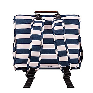 ALLCAMP Diaper Bag Large, Support Baby Stroller, Converted Into a Tote Bag