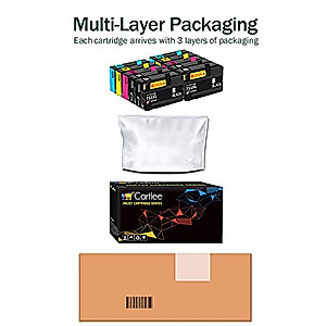 Cartlee Set of 10 Compatible 711 711XL High Yield Ink Cartridges for HP Designjet T120 T520 Printers