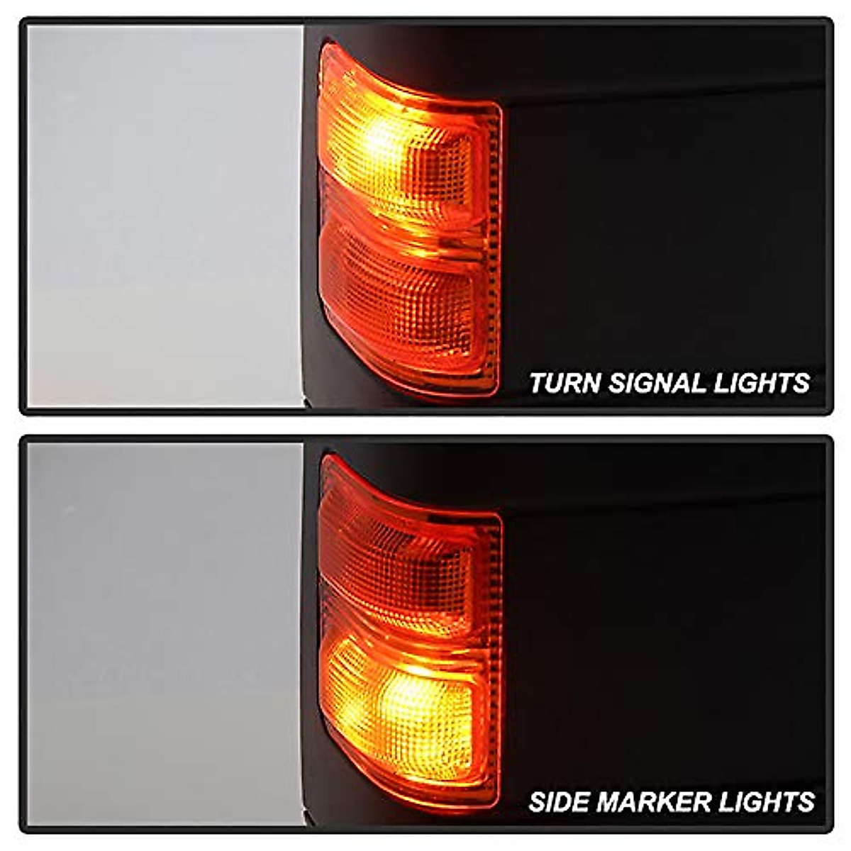 VIPMOTOZ Heated Power Remote Passenger Side Right View Telescopic Turn Signal Exterior Towing Mirror & Glass Replacement For 2008-2016 Ford Superduty F250 F350 F450 F550 Pickup Truck