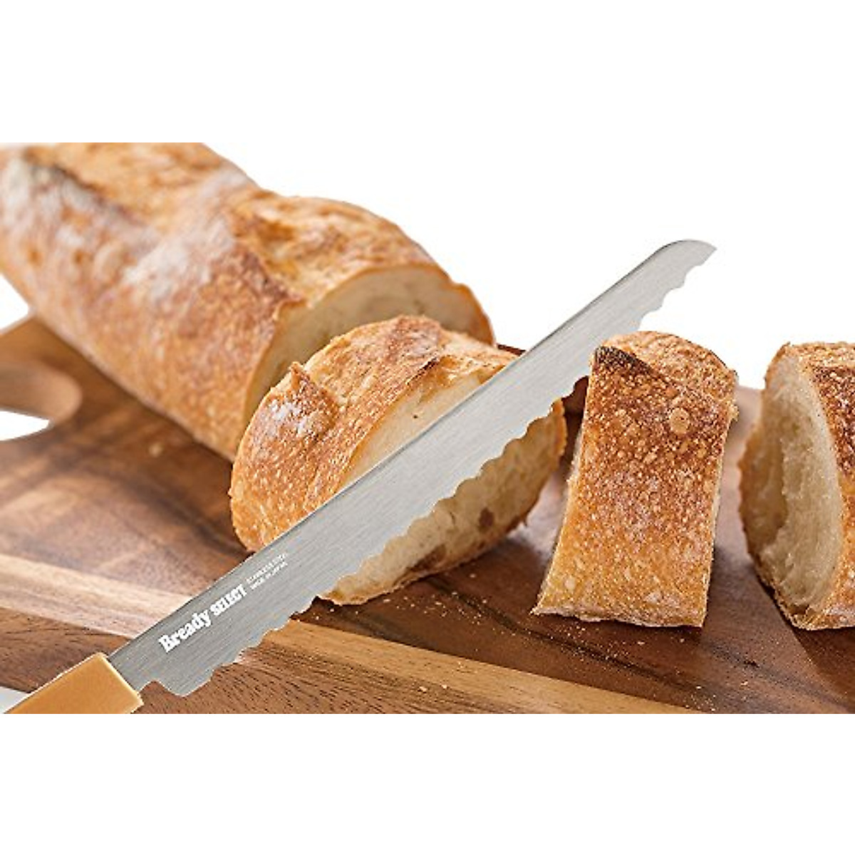 Kai KAI AC0070 Bread Knife, Bready SELECT Brown, Made in Japan