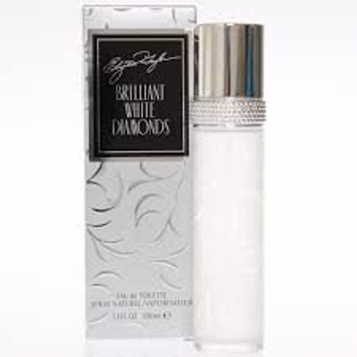 Elizabeth Taylor White Diamonds Brilliant Women's Eau de Toilette Spray, 3.3 Fl Oz, Pack of 1
