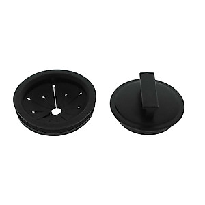 Garbage Disposal Splash Guard/Sink Baffle and Bonus Sink Stopper, Fits Whirlaway, Waste King, Sinkmaster and GE Models - Guard Measures 3 1/8 inch