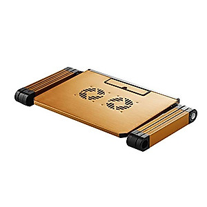 Urban Shop Gold Sit Laptop Desk Stand